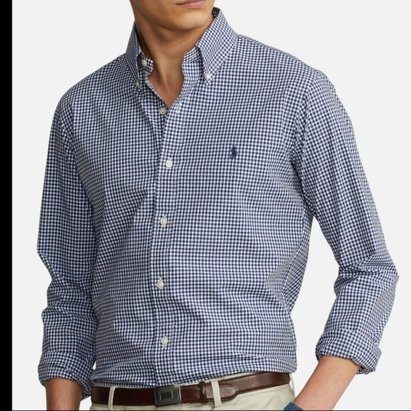 Polo by Ralph Lauren | Shirts | Polo Ralph Lauren Mini Check Pattern ...